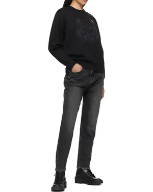 Kenzo Tiger Print Cotton Sweatshirt