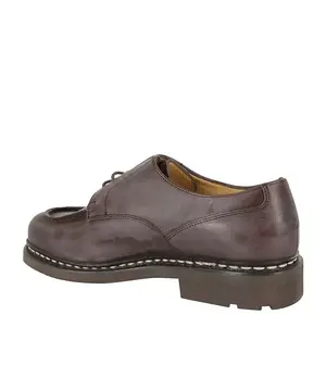Paraboot Suede Lace-up Derby - Brown