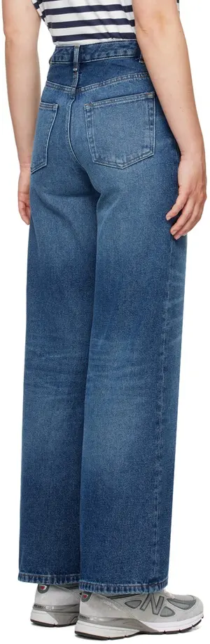 A.p.c. Elisabeth Wide-leg Jeans - Blue