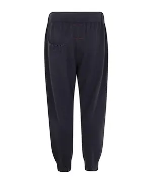 UMA WANG Elastic Waist Jogger Pants - Black