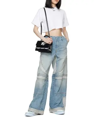 Off-White Out Of Office Lace-up Sneakers - Blue