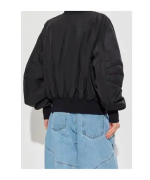 Attico The Anja Bomber Jacket - Black