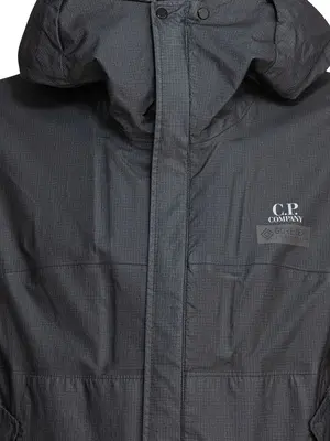 C.P. COMPANY Hooded Jacket With Concealed Closure