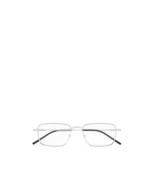 Saint Laurent Rectangle Frame Eyeglasses - White