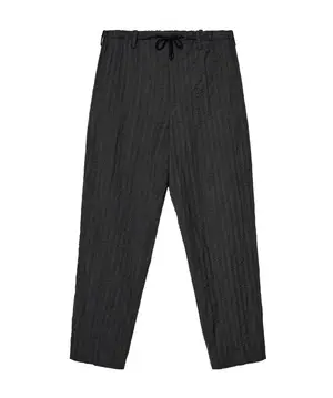 Dries Van Noten Textured Elastic Waist Pants