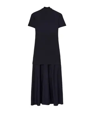Jil Sander High Neck Day Dresses