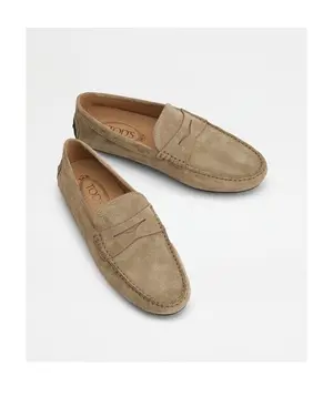 TOD'S Suede Gommino Driving Shoes - Multicolor