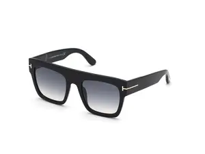 TOM FORD Renee Square Frame Sunglasses - Gray