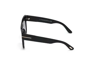 TOM FORD Renee Square Frame Sunglasses - Gray