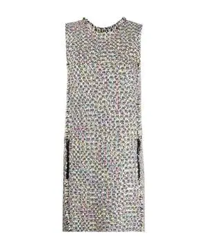 Sleeveless Tweed Cocktail Dresses