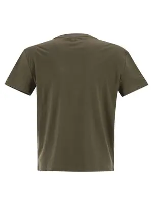 Max Mara Graphic-embroidered Crewneck T-shirt - Khaki