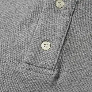 Maison Kitsuné Long-sleeved Polo Shirt