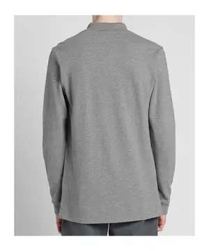 Maison Kitsuné Long-sleeved Polo Shirt