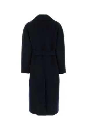 Max Mara Hobby Long Coat - Midnight Blue