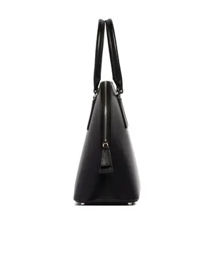 THE ROW Nina Leather Tote - Black