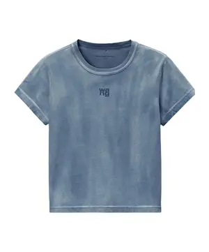 Alexander Wang T" Regular Fit Crewneck T-shirt - Blue