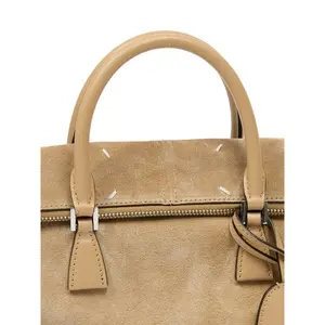 MAISON MARGIELA 5ac Shoulder Bag - Nude