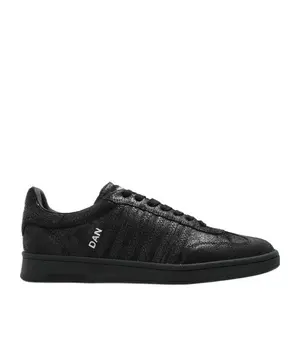 Dsquared2 Boxer Low Up Sneakers - Black