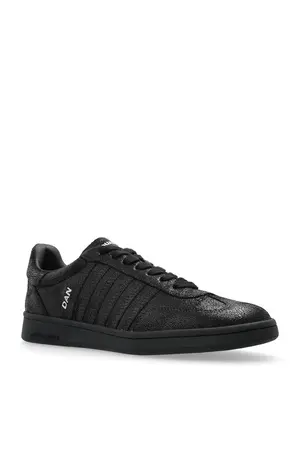 Dsquared2 Boxer Low Up Sneakers - Black