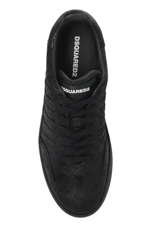 Dsquared2 Boxer Low Up Sneakers - Black