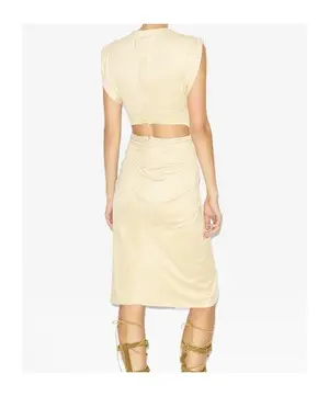 Isabel Marant Étoile Sirena V-neck Draped Dress