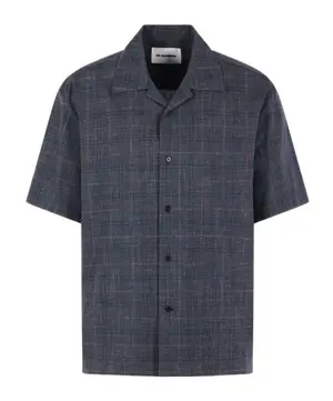 JIL SANDER Checked Buttoned Shirt