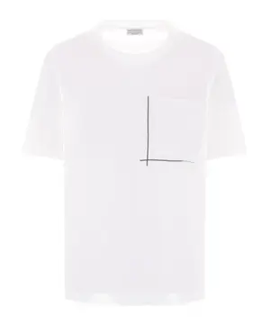 Brunello Cucinelli Brunello Cucinelli Embellished Crewneck T-shirt White