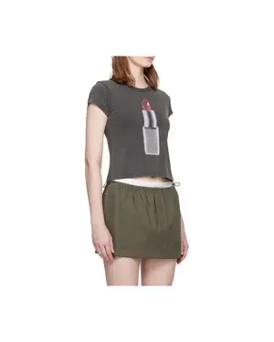 Alexander Wang Lipstick Print Baby T-shirt