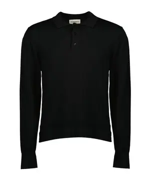 Officine Generale Long Sleeve Polos For Men
