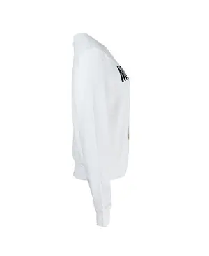 Moschino Teddy Mirror Crewneck Sweatshirt - White