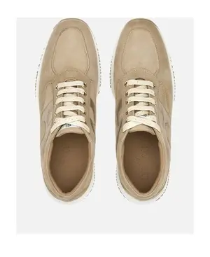 Hogan Interactive Lace-up Sneakers With Logo Detail