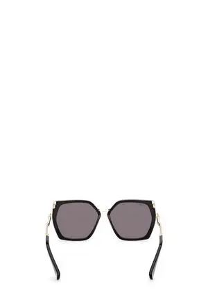 Max Mara Geometric-frame Sunglasses - Gray