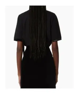 Nina Ricci Velvet Ribbon Detail T-shirt