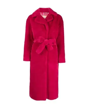 Herno Belted Faux Fur Coat