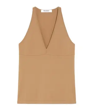 Max Mara V-neck Sleeveless Top - Siena