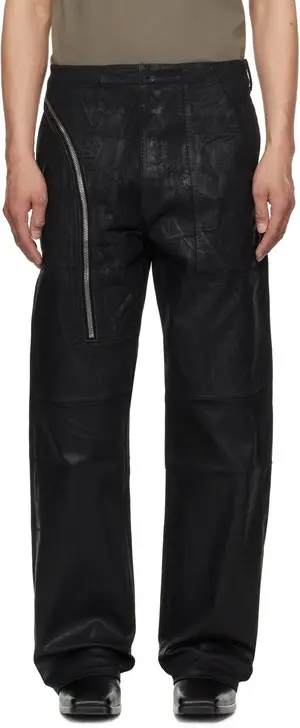 Rick Owens Zipper Detailed Casual Pants
