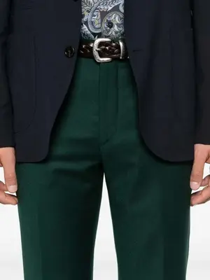 Etro Button Fly Trousers - Black