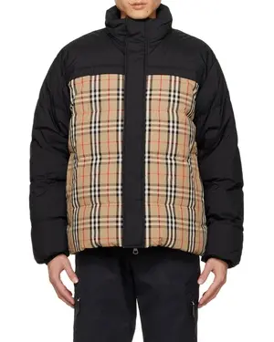 Burberry Checked Reversible Padded Jacket