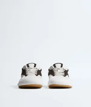 Bottega Veneta Orbit Flash Sneakers - Optical White/espresso
