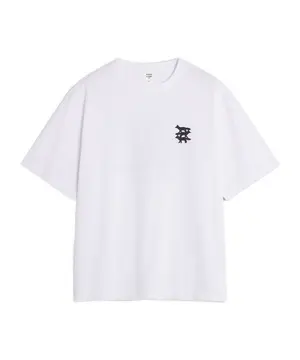 Maison Kitsuné Stunt Fox Oversized T-shirt - White