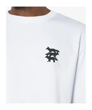 Maison Kitsuné Stunt Fox Oversized T-shirt - White