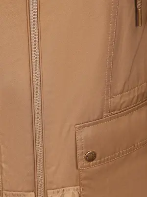 Moncler Adenium Drawstring Hooded Jacket - Camel
