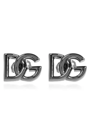 Logo Earrings For Men