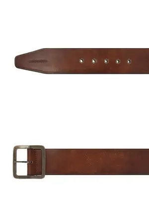 Dsquared2 Leather Belt With Buckle