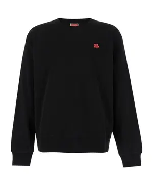 Kenzo Boke Flower Embroidered Crewneck Sweatshirt