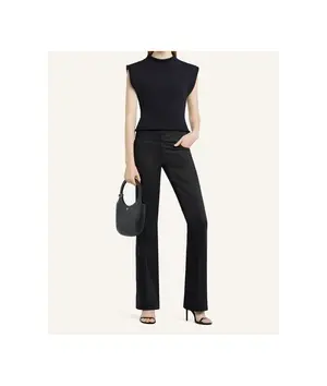 COURREGES Cropped Knitted Tank Top