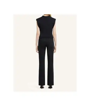 COURREGES Cropped Knitted Tank Top