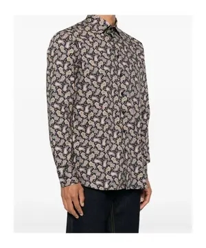 Etro Printed Shirt - Black