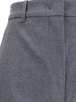 Max Mara Lambro Tailored Trousers - Dark Gray