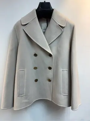Max Mara Margot Double-breasted Tailored Wool Blazer